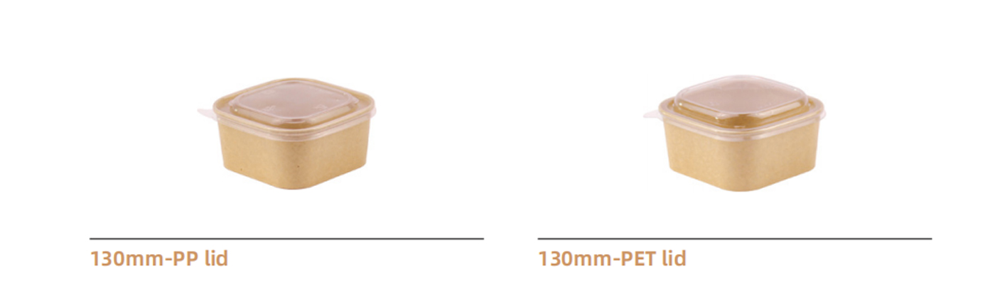 880ML Square Paper Bowl
